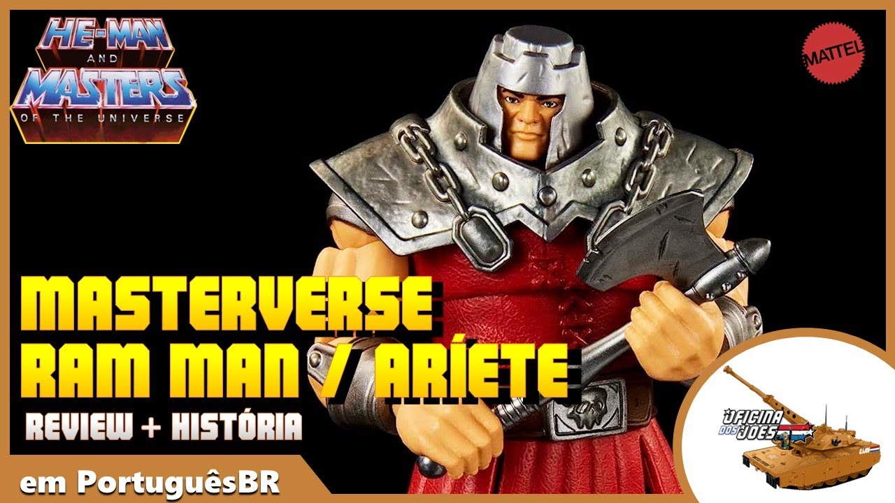 Ram Man / Aríete - Masters of the Universe Masterverse New Eternia ...