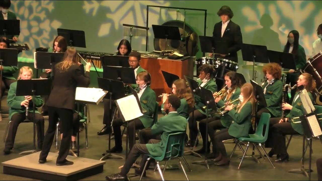 Carleton Middle School Concert Band - Swingin' Bell Carol (12/15/2021 ...