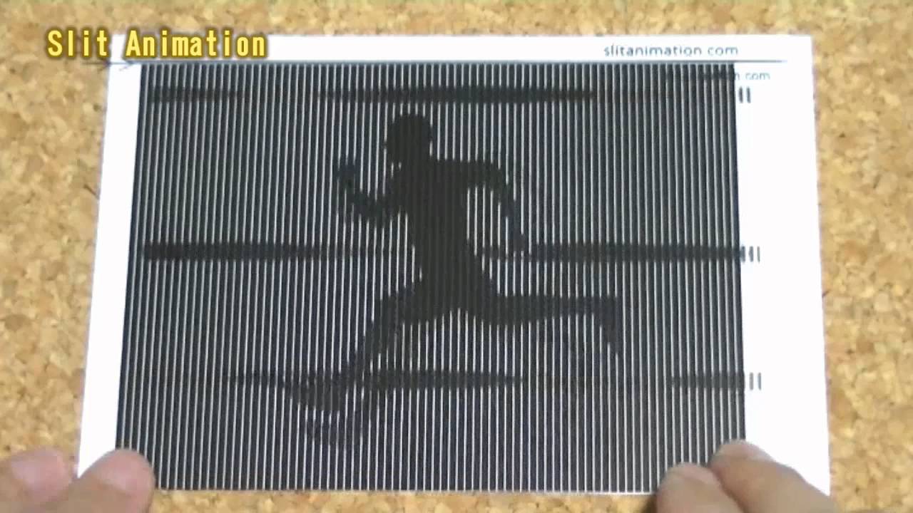 【Slit Animation（スリットアニメーション）】～Run Run～ - YouTube