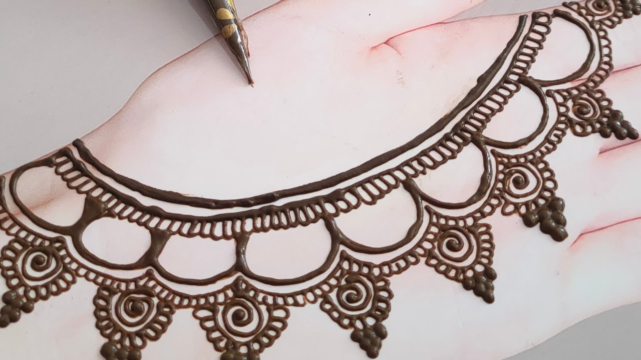 STEP BY STEP MEHENDI DESIGN || HOW TO DRAW MEHENDI BY MEHENDI _MAGIC ...