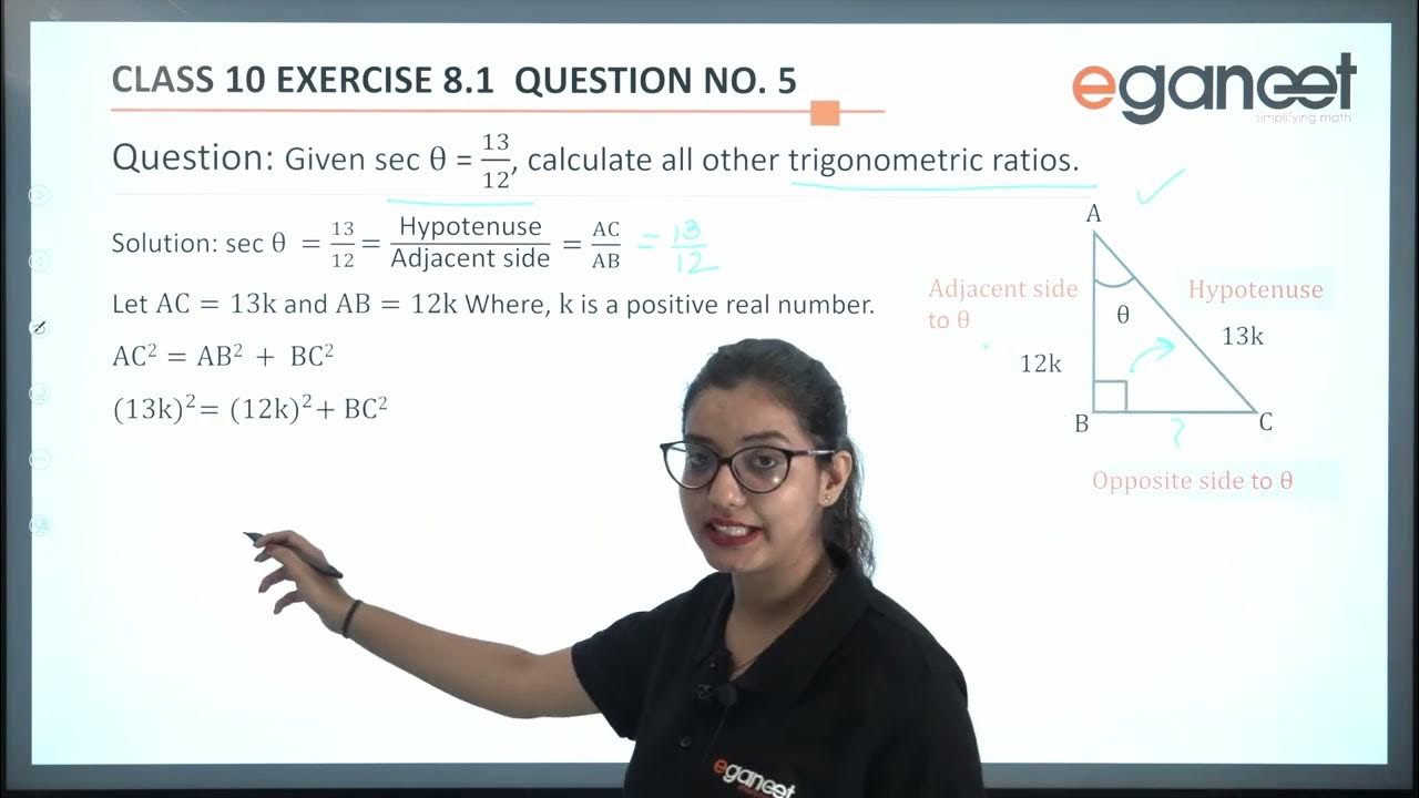 Eganeet, CBSE CLASS 10, Introduction To Trigonometry. - YouTube