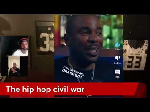 Who upped the score in the 1st round of the hip hop civil war Drake ...