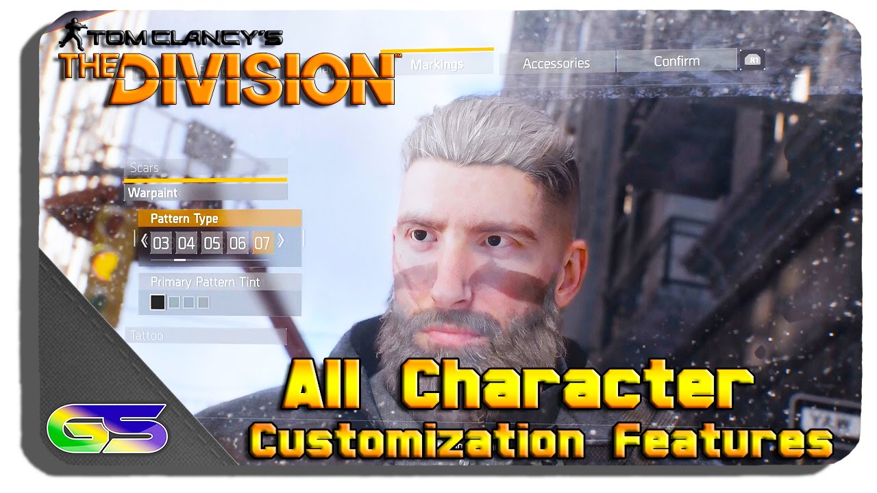The Division - All Female and Male Character Customization Features ...
