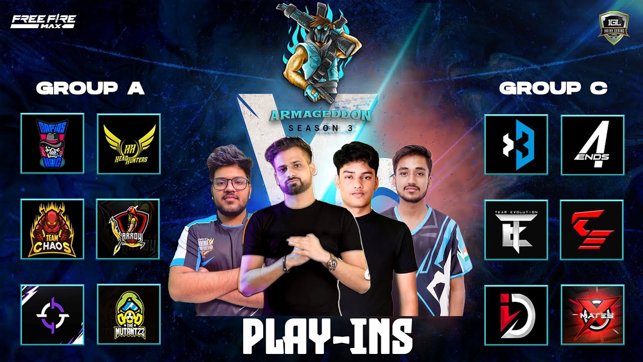 IGL Freefire Max Armageddon S3 | Day 3 | Ft. The Mafias, HH, Chaos ...