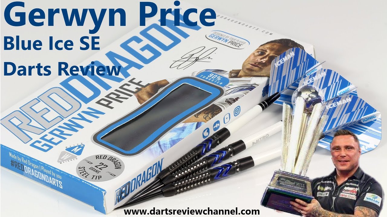 Red Dragon Darts Gerwyn Price Blue Ice Special Edition Darts Review ...