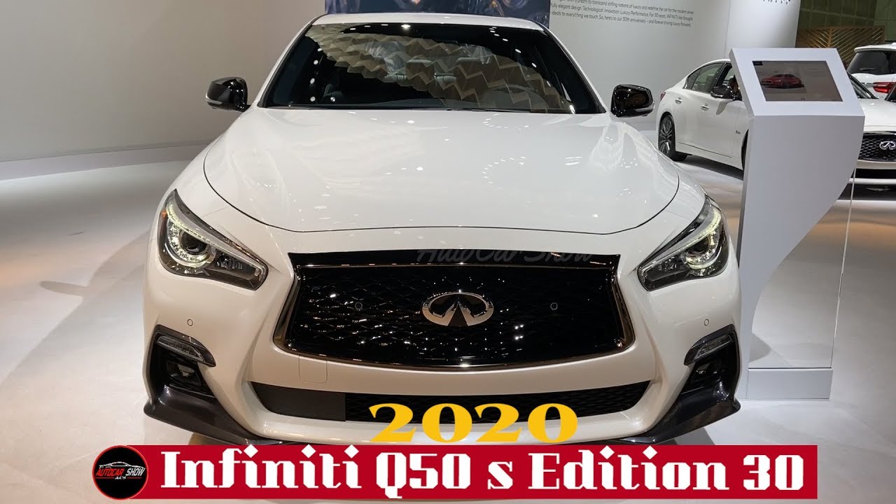 2020 Infiniti Q50 S Edition 30 Exterior and Interior Walk-around - 2019 ...