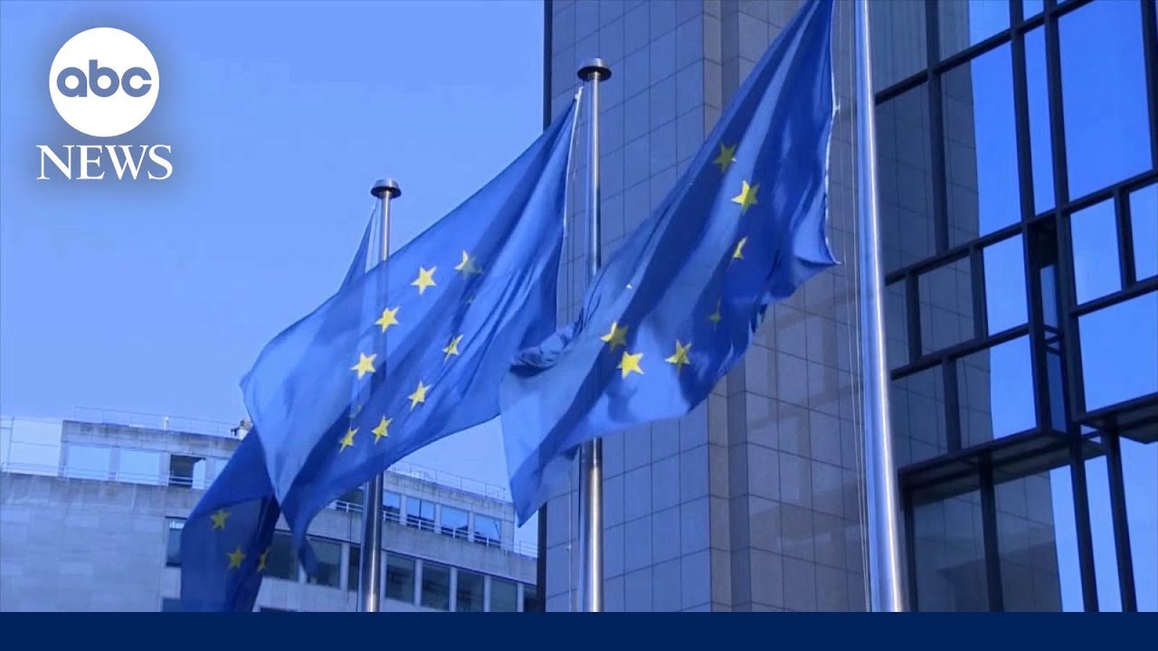 EU countries vote to introduce countermeasures to Trump tariffs - YouTube