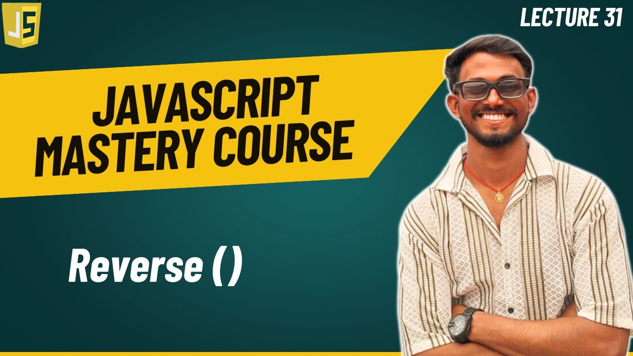 Array Methods Sort Reverse Javascript Mastery Course Youtube 6560