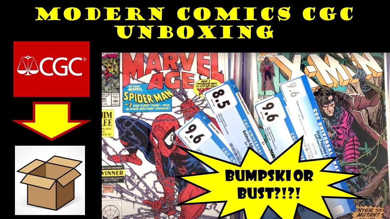 CGC Modern Comics Book Key Issues?!?! BUMPSKI or BUST! - YouTube