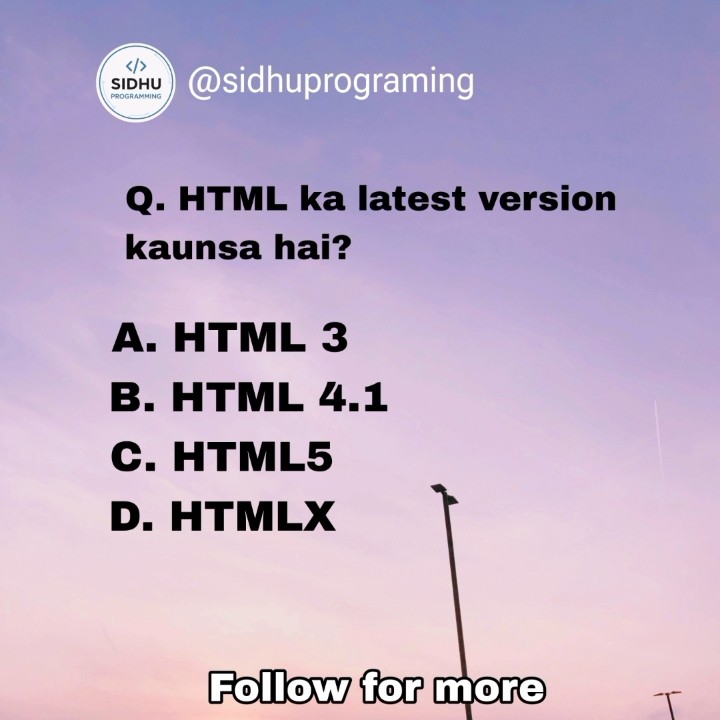 #HTML #HTMLQuiz #WebDevelopment #MCQChallenge #FrontendDev # ...