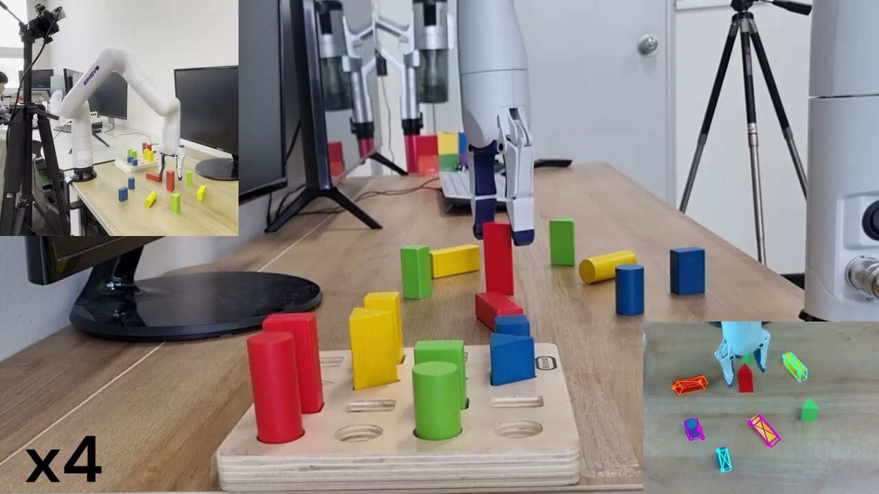 가랏, 로봇 팔! - Pick and Place system with 6-DOF Pose Estimation using DOPE - YouTube