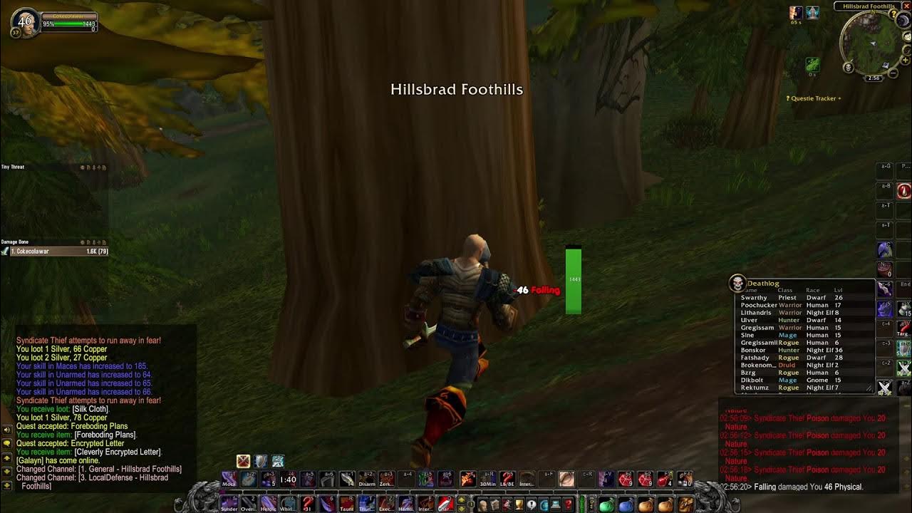 WoW Classic Hardcore SSF #10 Defias Pillager - lvl 34 Warrior - YouTube