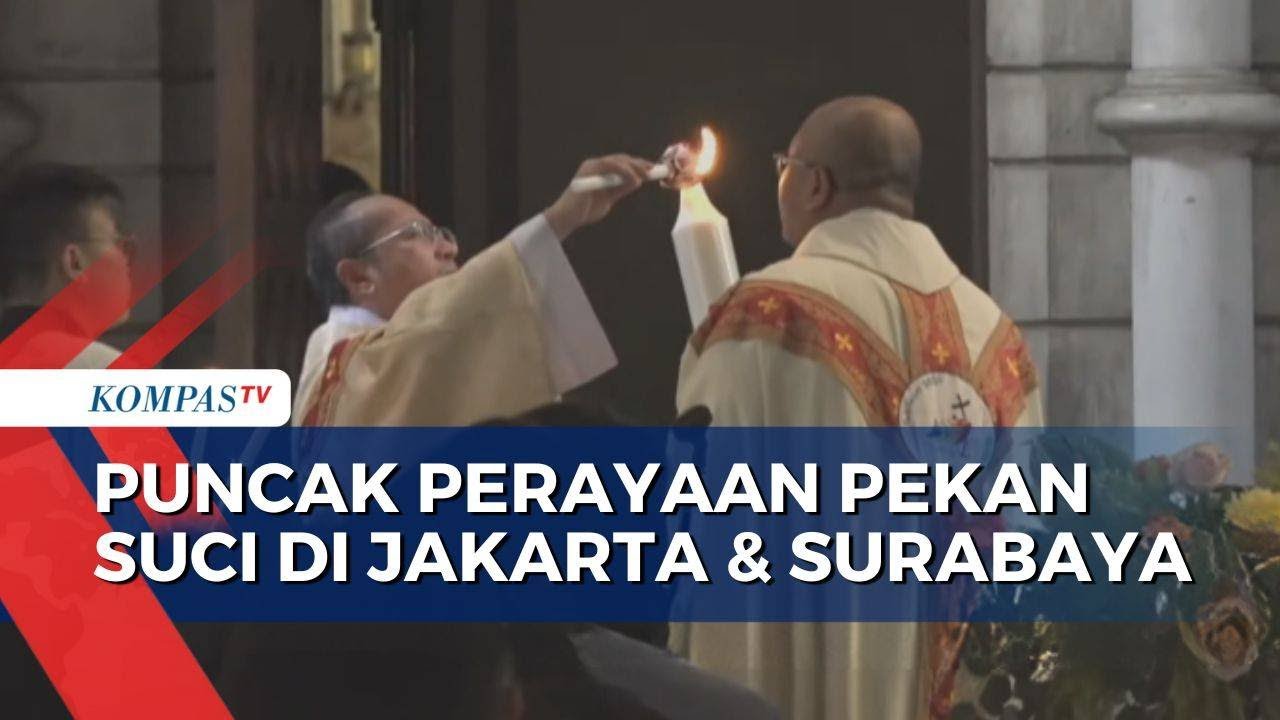 Hari Raya Paskah: Umat Katolik Rayakan Misa Malam Paskah, Umat Kristen ...