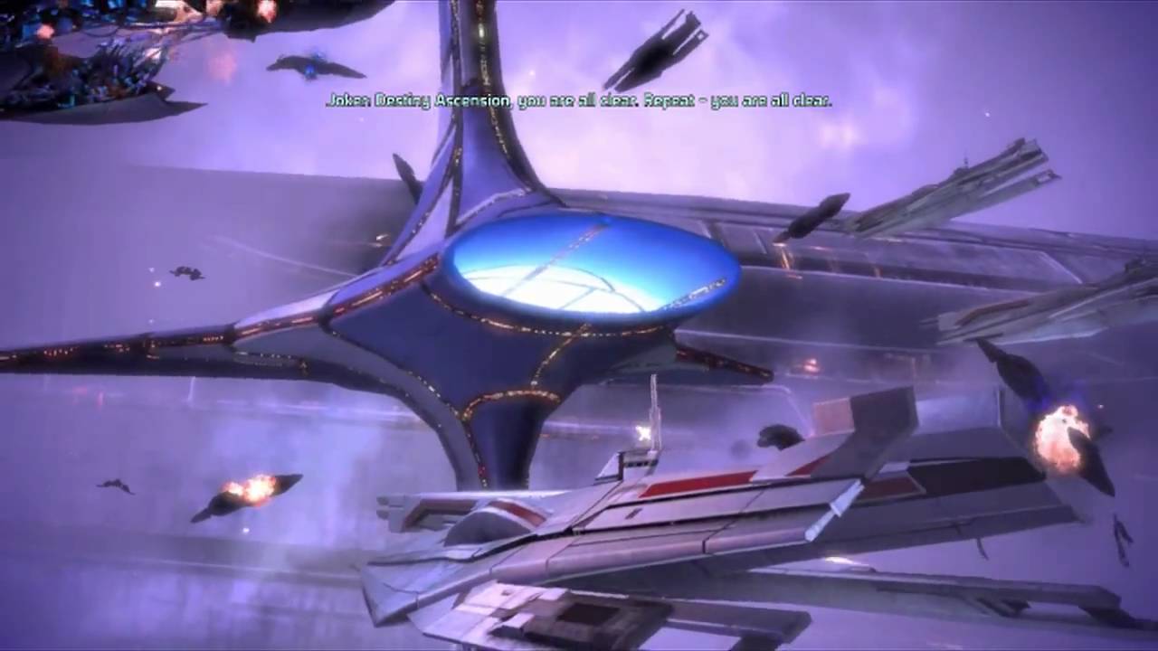 Mass Effect: Saving The Council (Captions) - YouTube