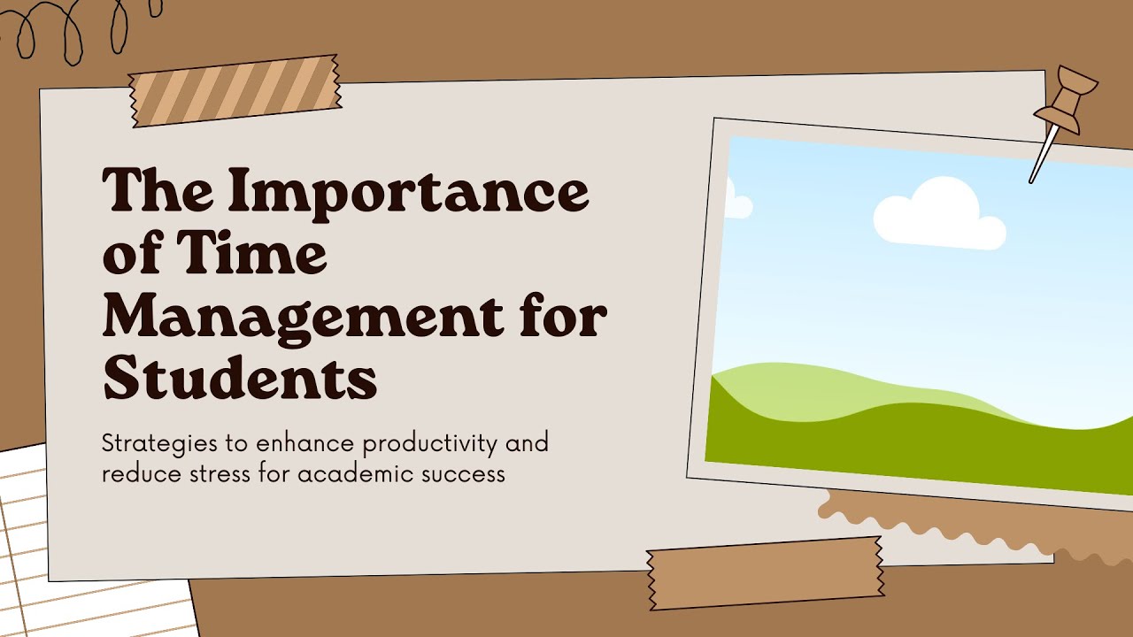 The Importance of Time Management for Students - YouTube