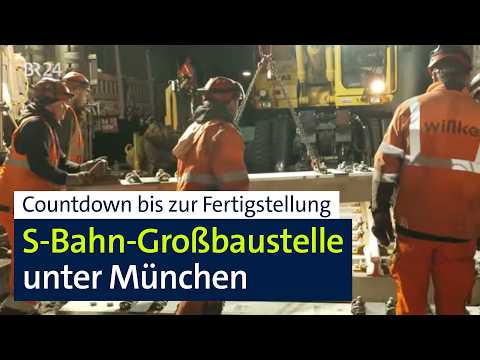 S-Bahn-Baustelle am Isartor: Klappt die Fertigstellung bis zum Wochenende? | Abendschau | BR24