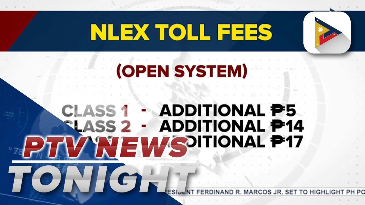 NLEX toll rates to go up beginning June 4 - YouTube