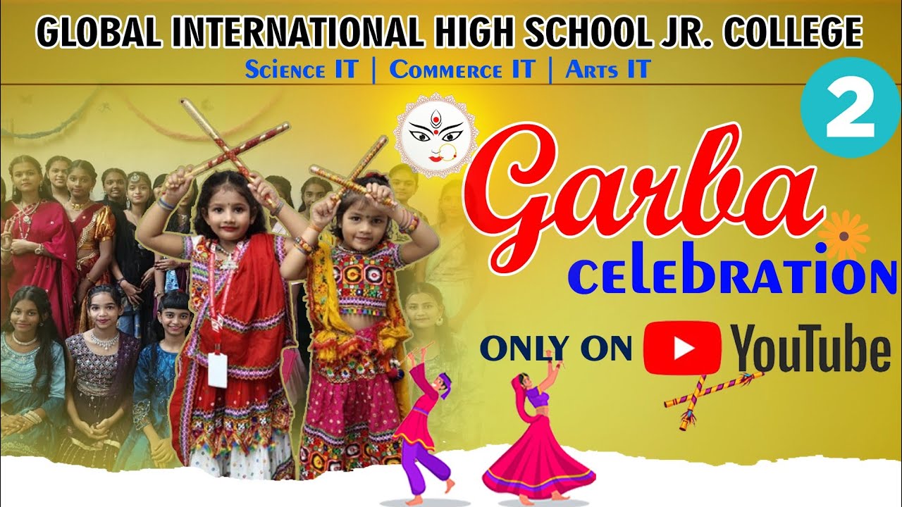 Garba Celebration in School 🎉 | Navratri Vibes #navratri #garba - YouTube