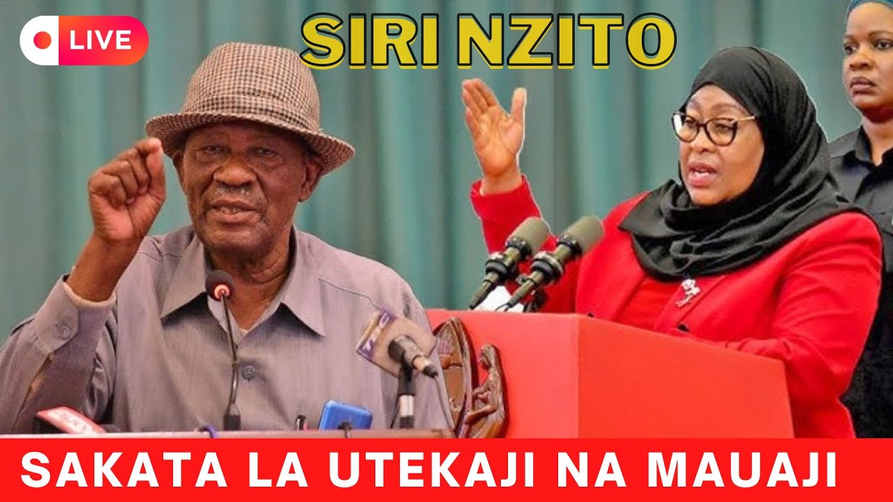 🔴#LIVE:MZEE JOSEPH WARYOBA BUTIKU ANAZUNGUMZA NA WAANDISHI WA HABARI ...
