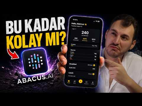 TEK SATIR KOD YAZMADAN KENDİ UYGULAMANI YAP!  - Abacus AI Agent