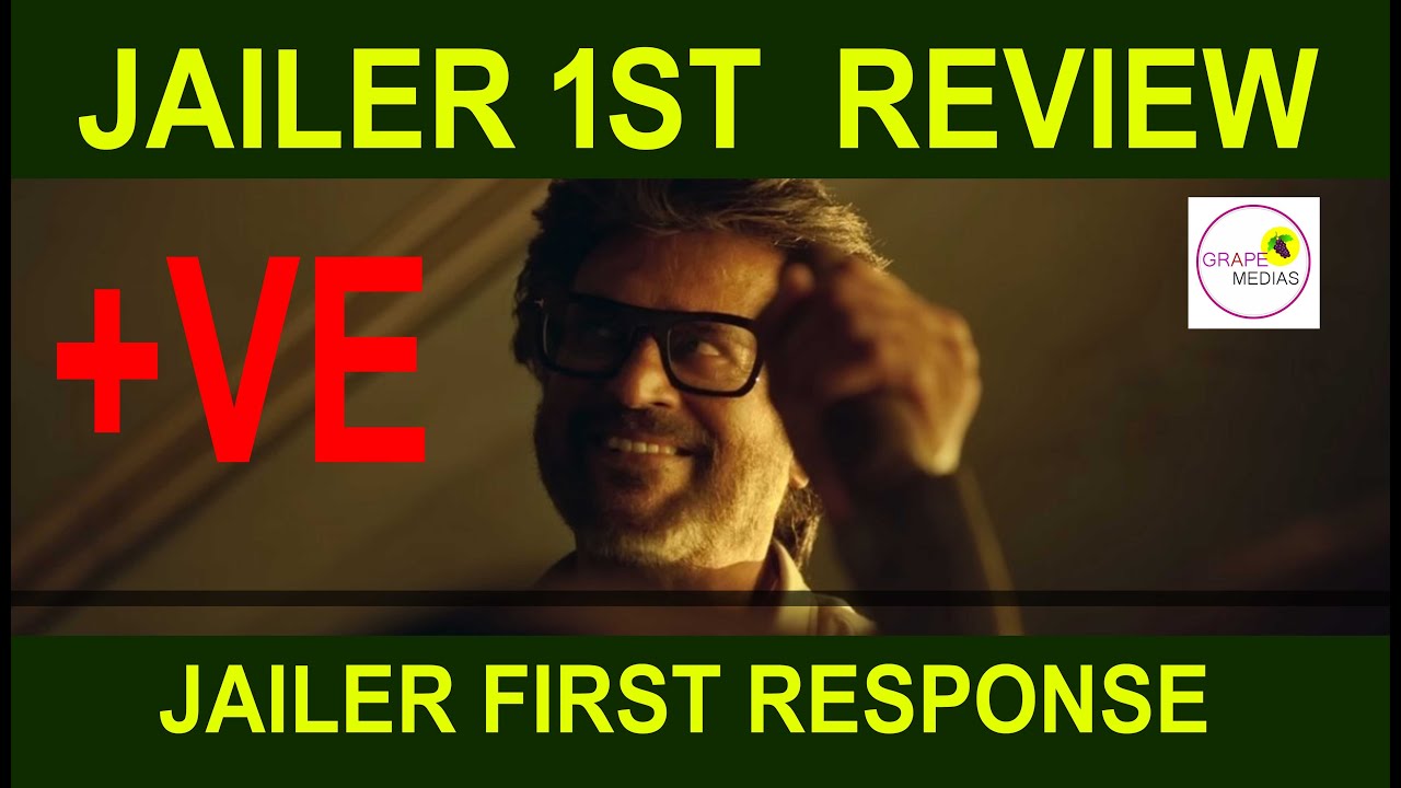 JAILER MOVIE REVIEW|JAILER 1ST REVIEW|JAILER THEATER RESPONSE - YouTube