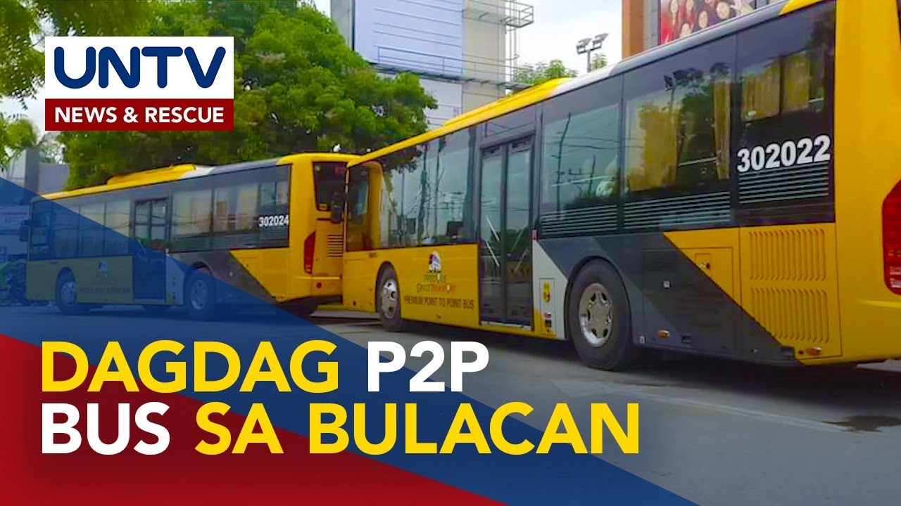 Bagong P2P Bus na biyaheng Bulacan-EDSA, fully operation na - YouTube