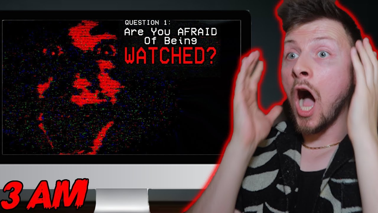 HYPEMYKE TRIED THE CURSED FEAR ASSESSMENT FROM THE DARK WEB AT 3AM (DID ...