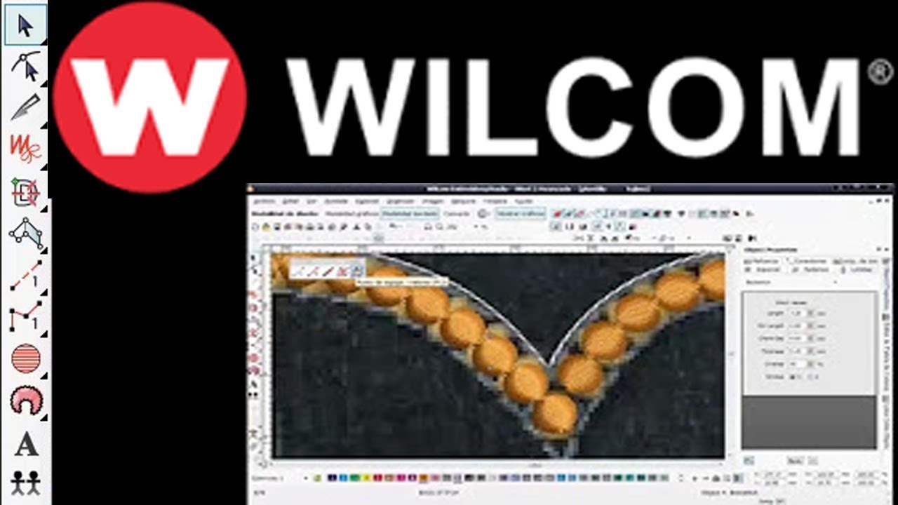 Wilcom Curso completo, Corrido de motivos y relleno - YouTube