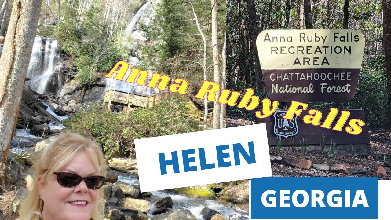 Anna Ruby Falls, Helen Georgia - YouTube