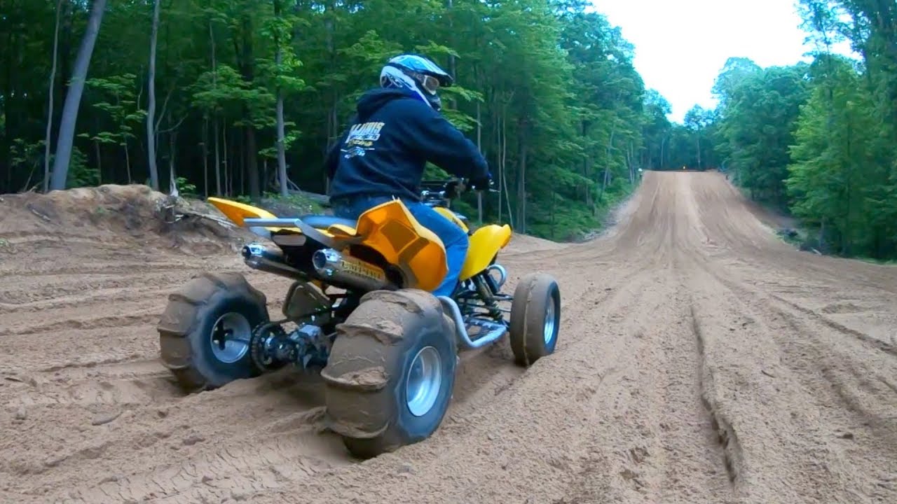 Sand Drags on a Private Track - YouTube