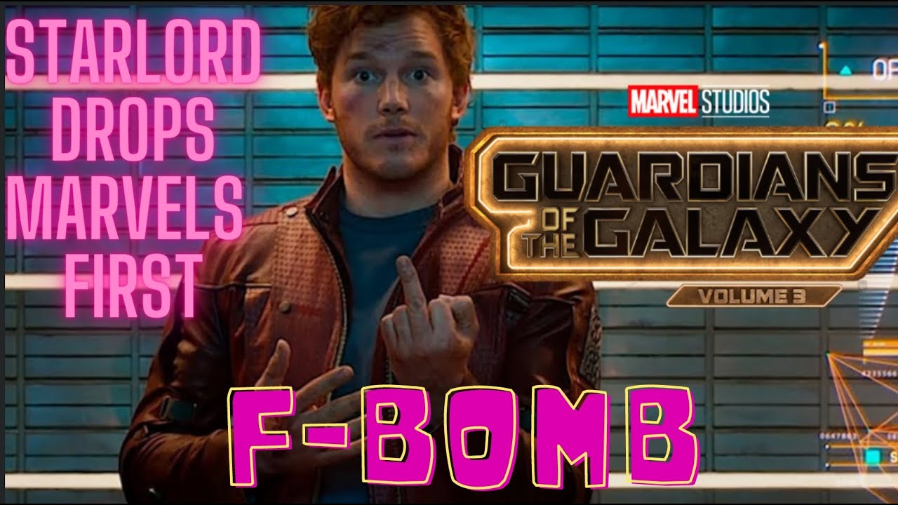 Guardians of the Galaxy Vol. 3 (2023) | Starlord drops an F-BOMB! - YouTube