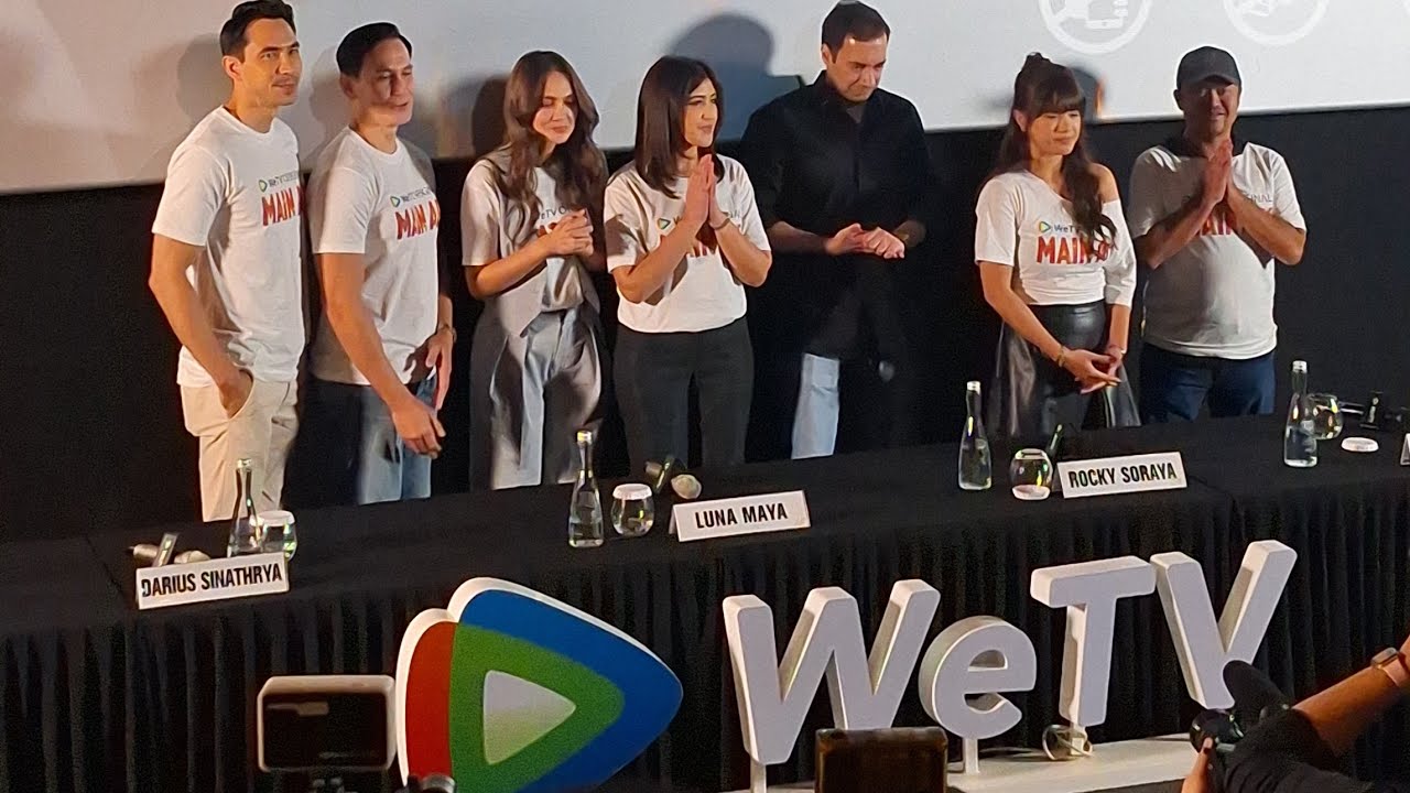 PRESS CONFERENCE SERIES MAIN API WeTV Indonesia #video #series # ...