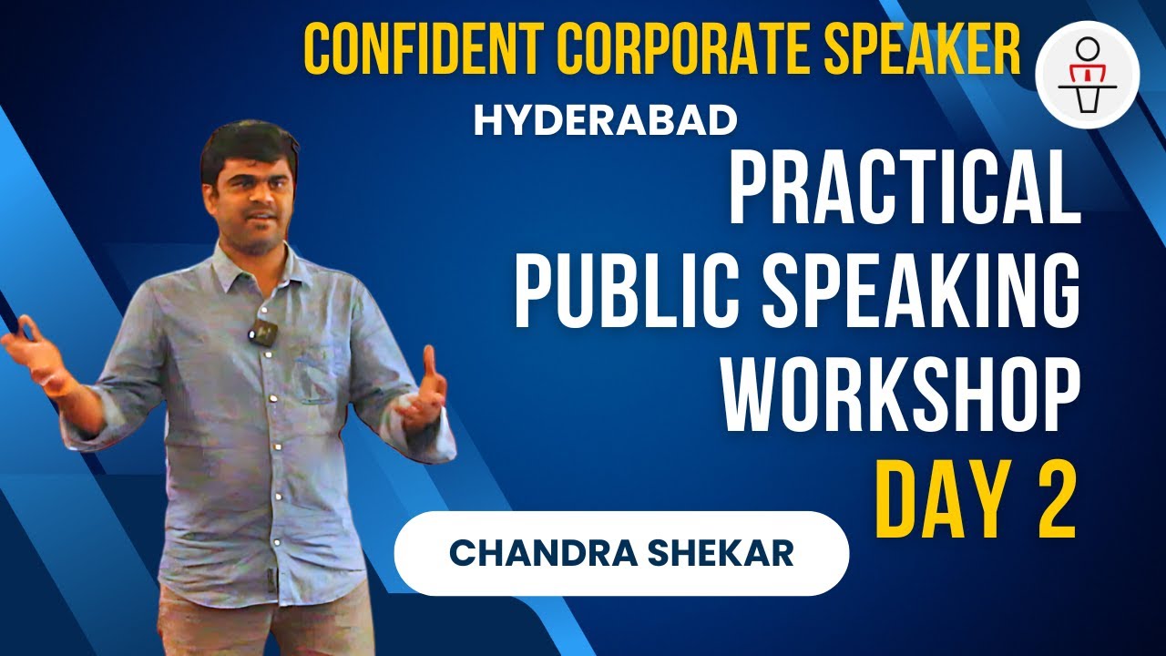 Chandra Presentation | Best Public Speaking Training in Hyderabad ...