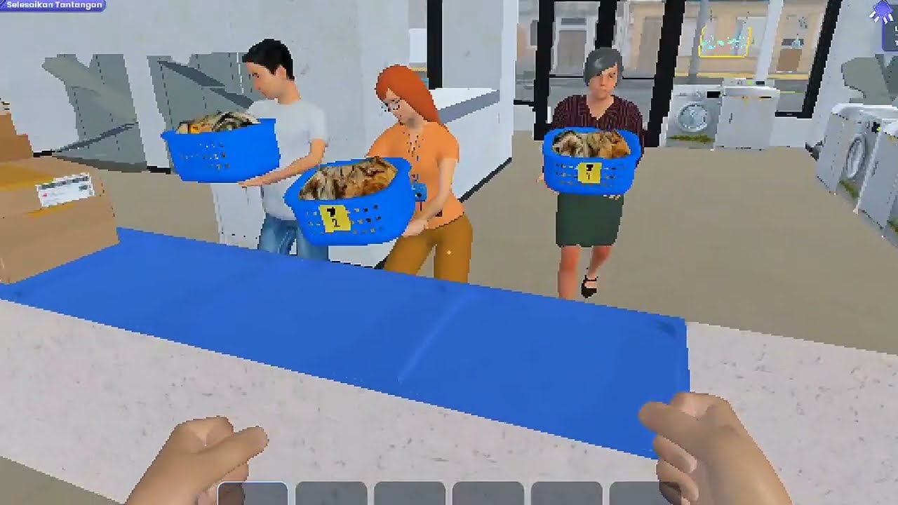 LAUNDRY STORE SIMULATOR GAMEPLAY WALKTHROUGH | LAUNDRY STORE SIMULATOR ...