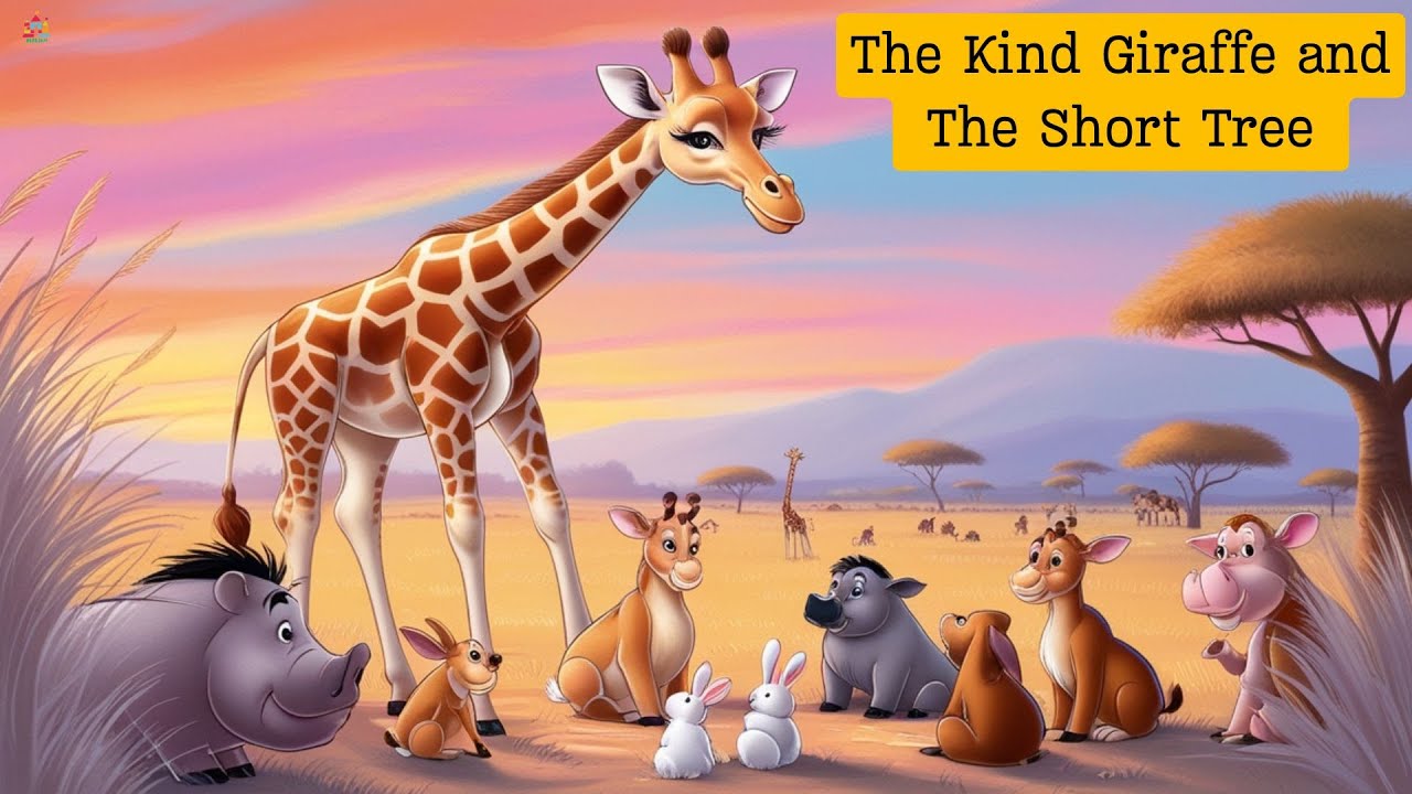 The Kind Giraffe | Moral Story@learnenglishstorywithbebejam - YouTube