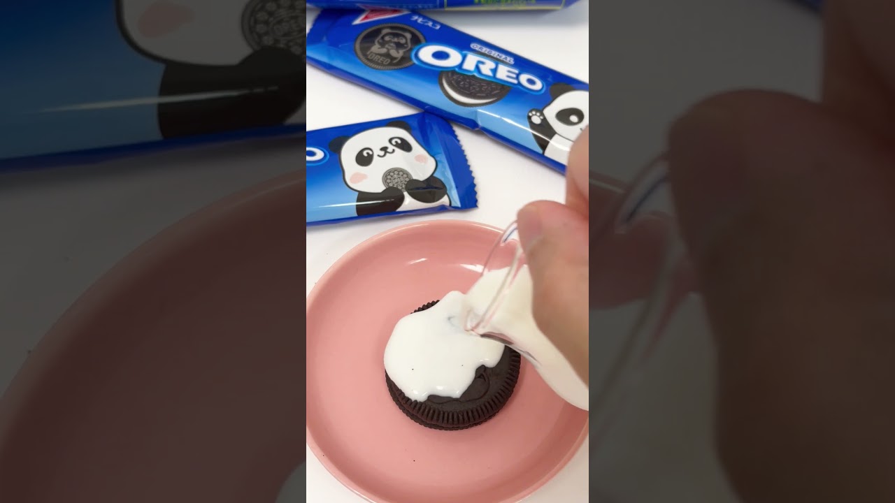Oreo Panda Milk Sitting ... : 有名YouTuber