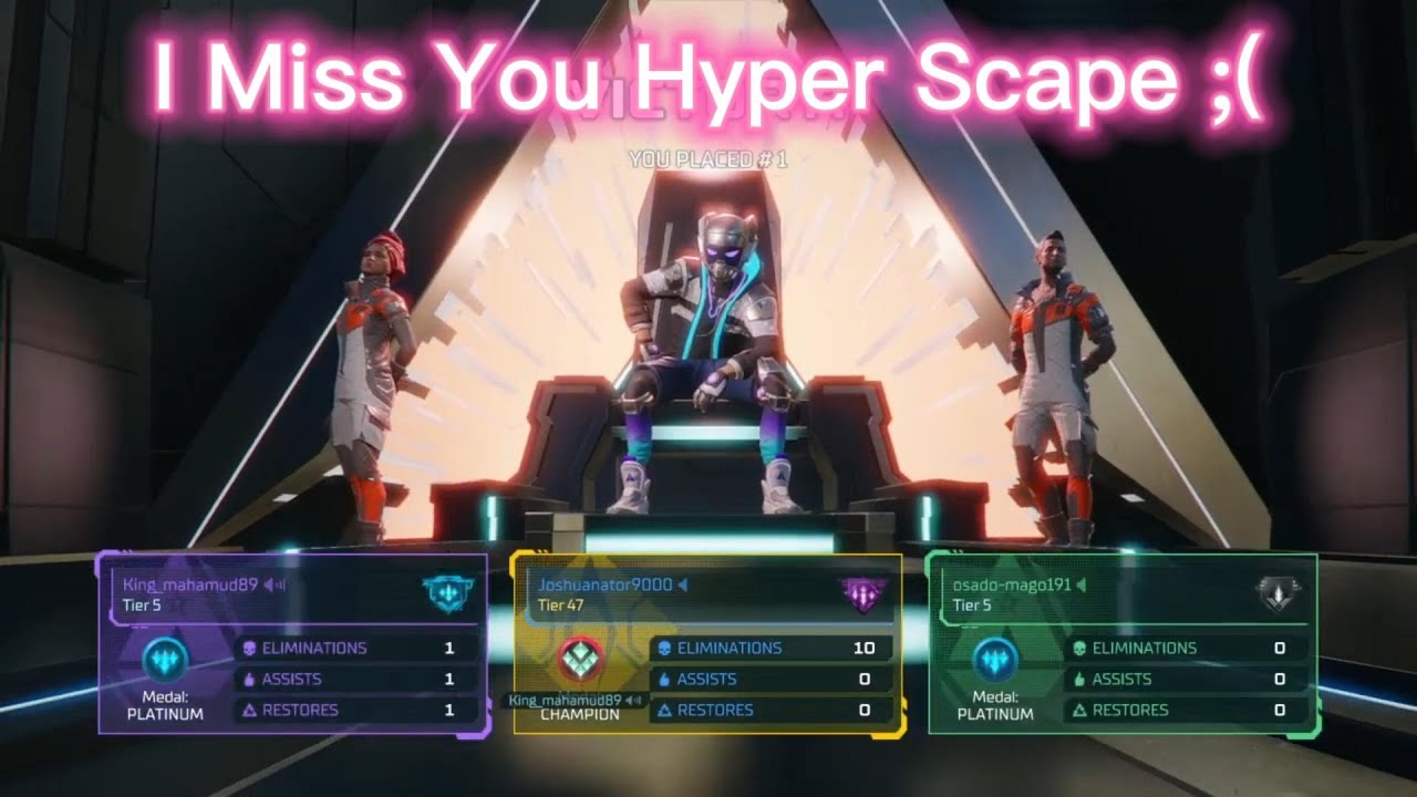 Old Hyper Scape Clips - YouTube