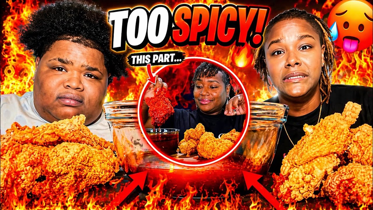 Nikocado Avocado Nuclear Fried Chicken Challenge by @Bloveslife | ft ...