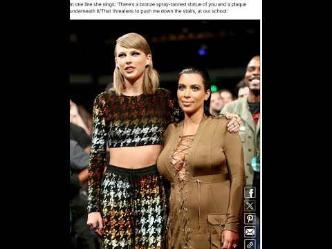 Kim K the bully. Taylor Swift kick to the K - YouTube