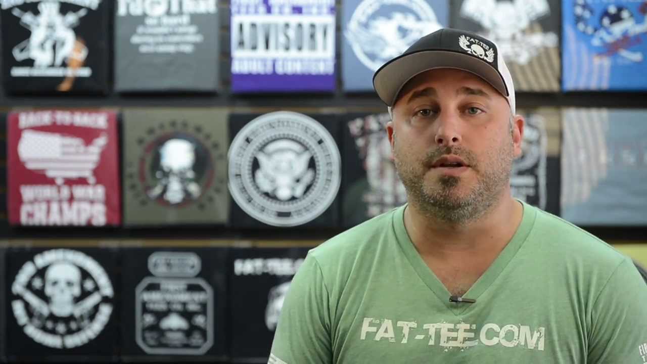 Fat Tee's Video NOT YET COMPLETE DTG / Silk Screening - YouTube