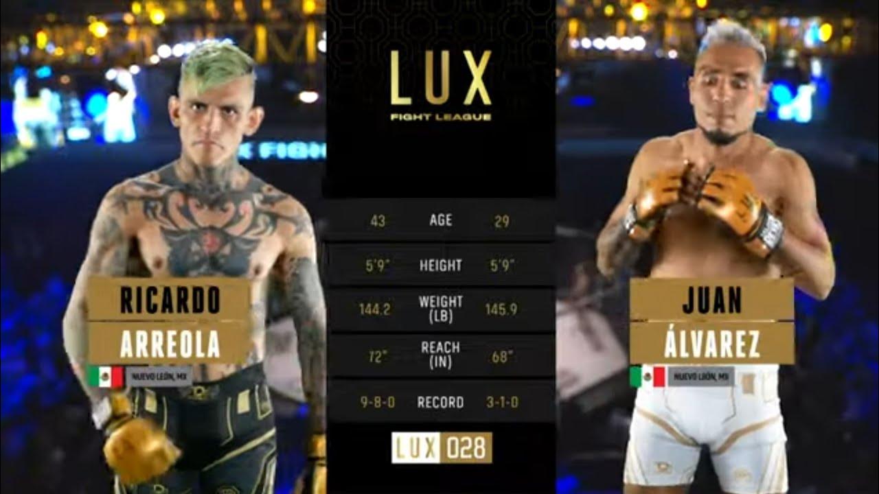 Juan El Mazo" Álvarez vs Ricardo "El Loco" Arreola en Lux 028 - YouTube