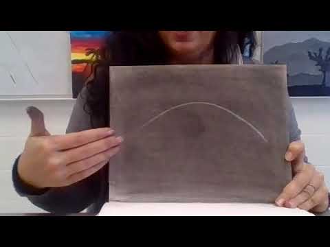 Subtractive Drawing in Charcoal - YouTube