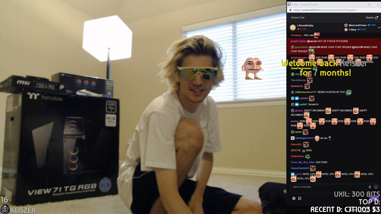 xQc's Scuffed PC Building Stream - YouTube