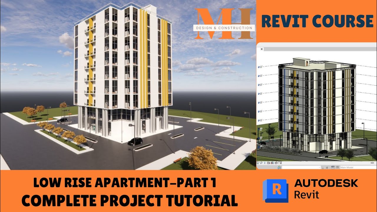 Low Rise Apartment Complete Project | Part-1 | Complete Step By Step ...