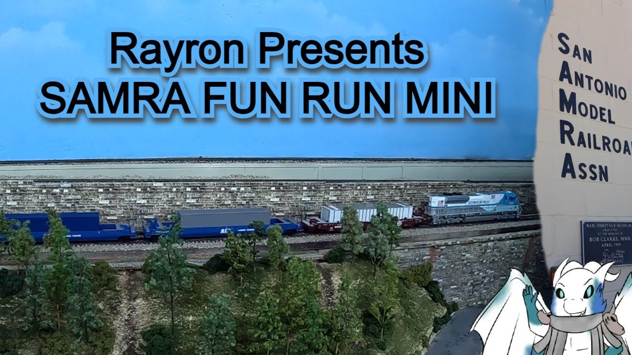 Rayron Presents The Fun Run Mini: The UP 4141 pulls the intermodal ...