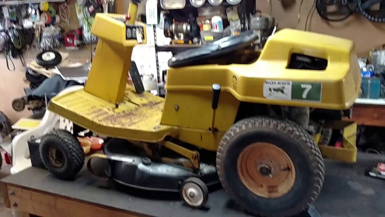 Bolens 728 Rear Engine Rider Aucton Find - YouTube