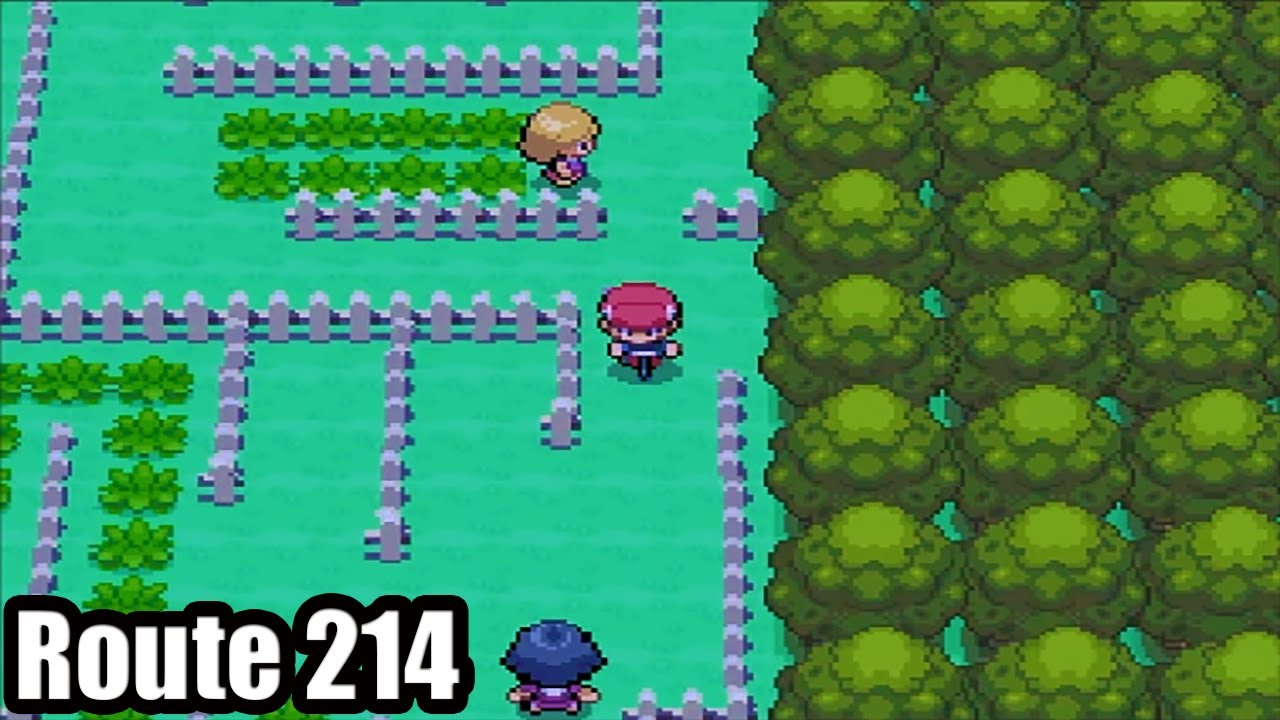 Pokemon Platinum - Route 214! - YouTube
