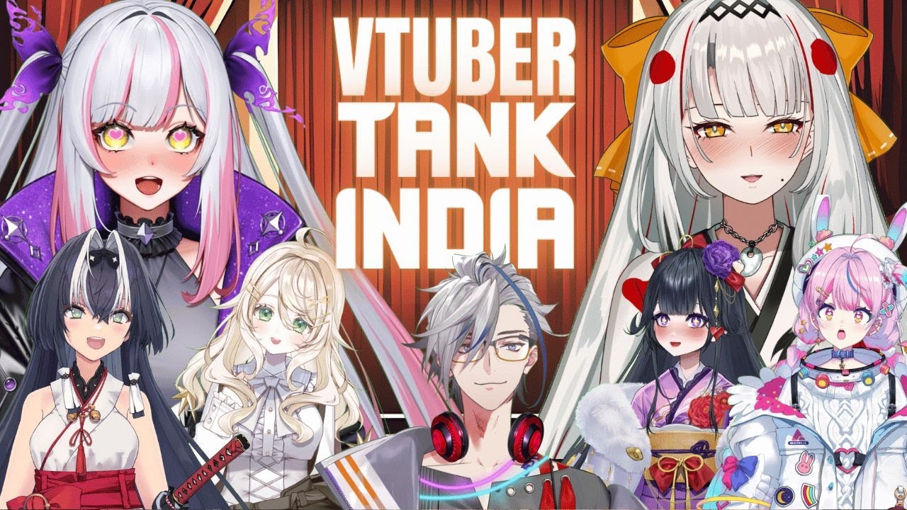 FIRST TIME in India || V-TUBERS TANK INDIA || WACONNE VTUBER - YouTube