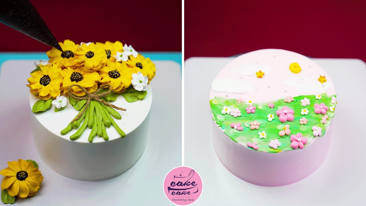 Simple Cake Art Decorations Compilation | So Easy Cake Tutorials Video ...