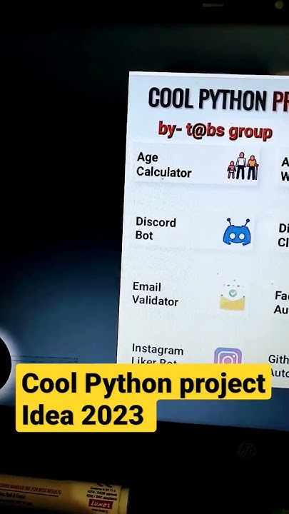Cool python project idea 2023 #shorts #trending - YouTube